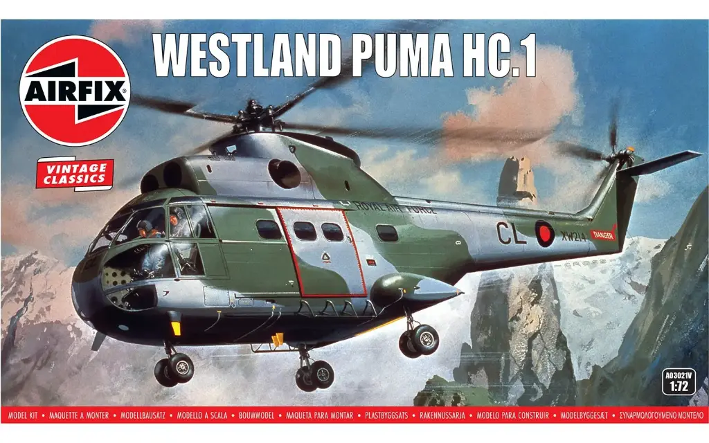 Airfix : Westland Puma HC-1 | Hobby2000 Modélisme